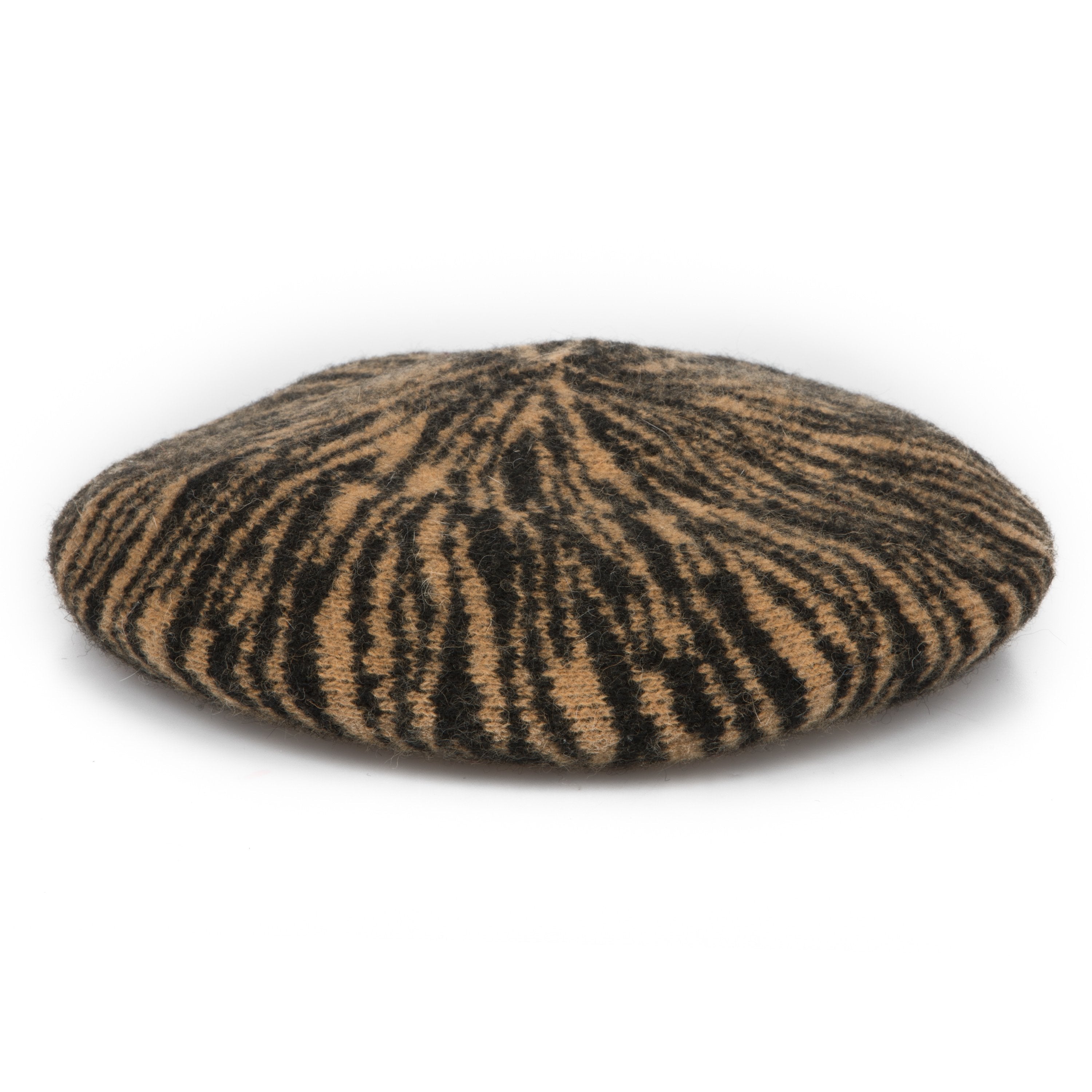 Women's Tiger/Zebra Pattern Beret – San Diego Hat Company