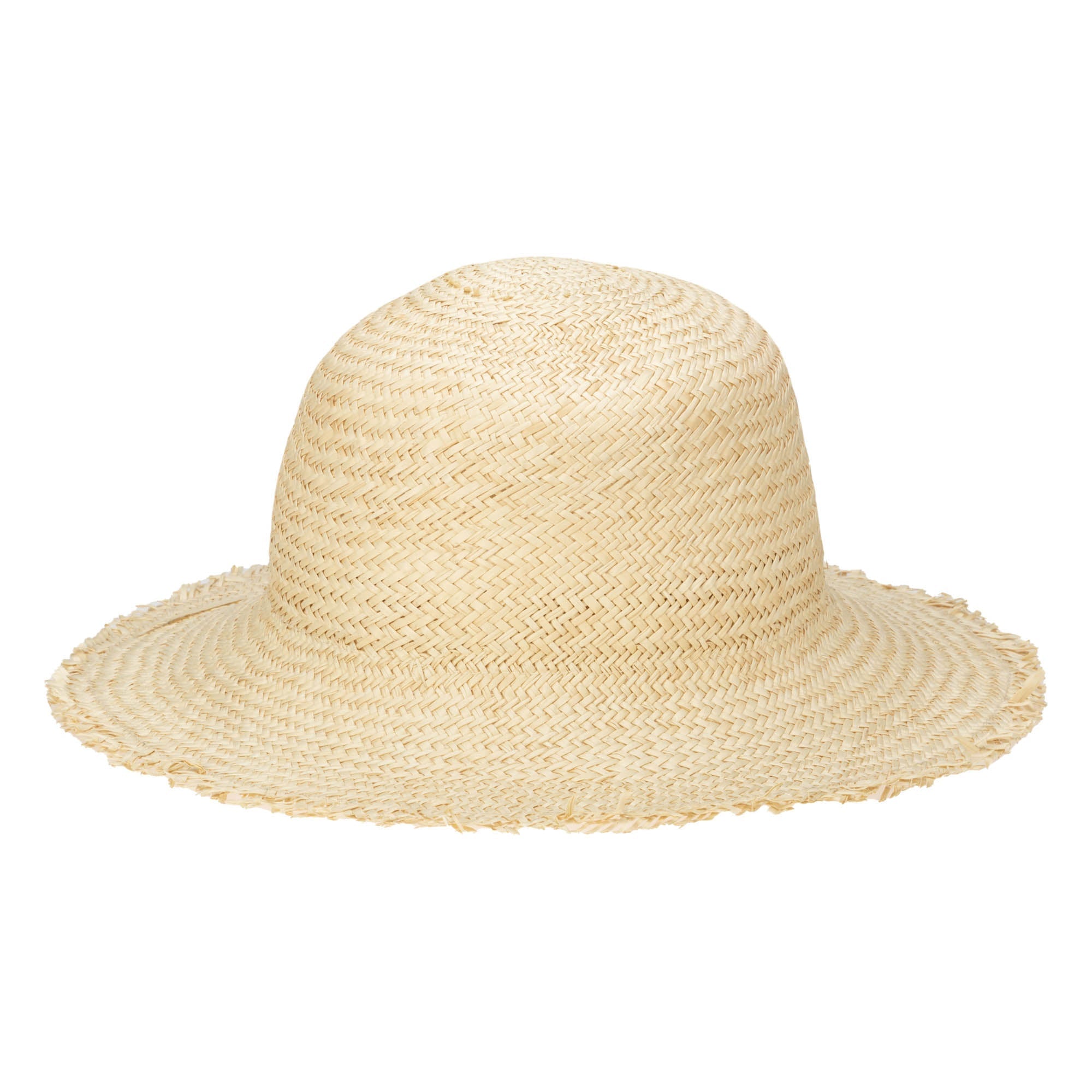 Naturalist - Palm Straw Bucket with Raw Edge – San Diego Hat Company