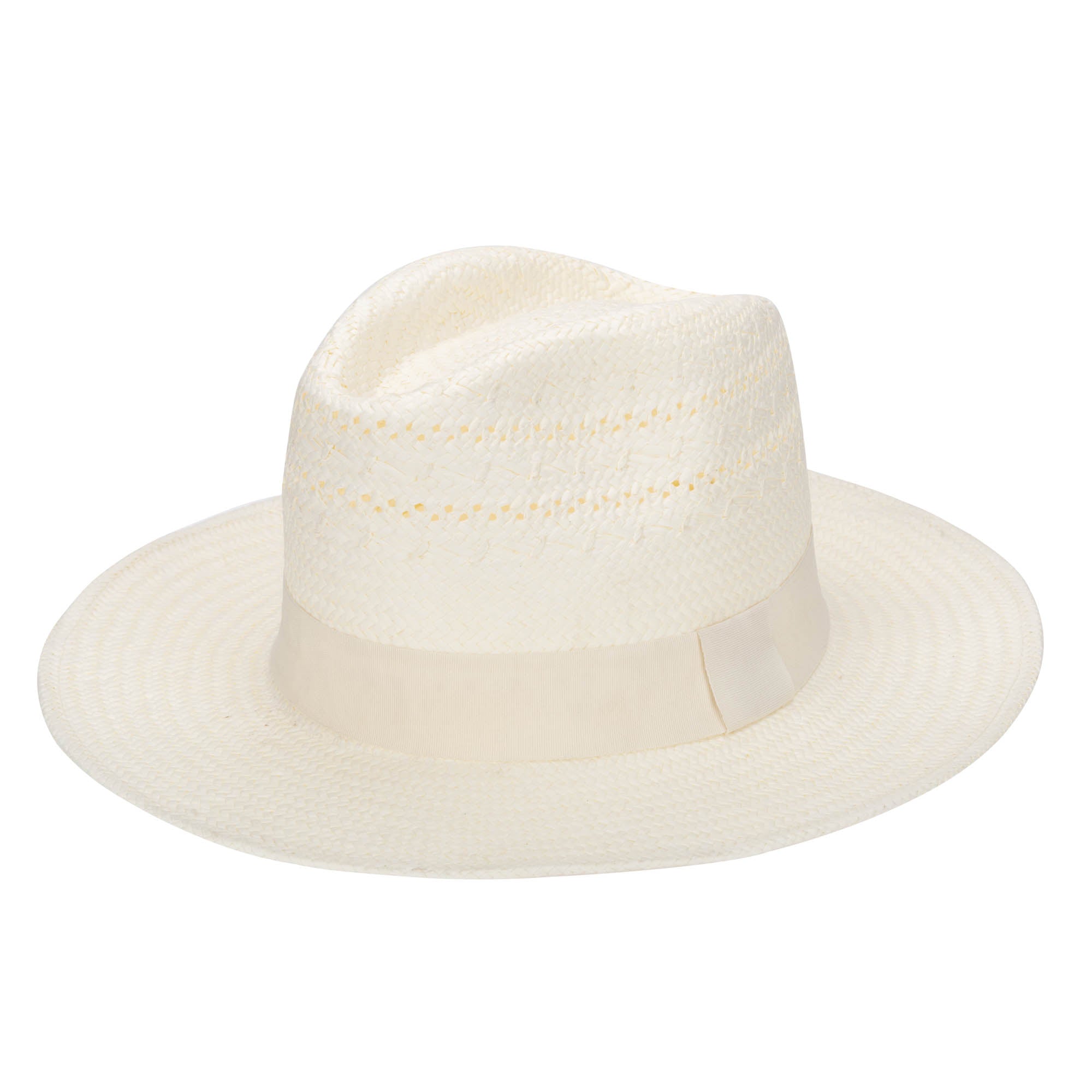 Mens Paperbraid Ivory Fedora – San Diego Hat Company