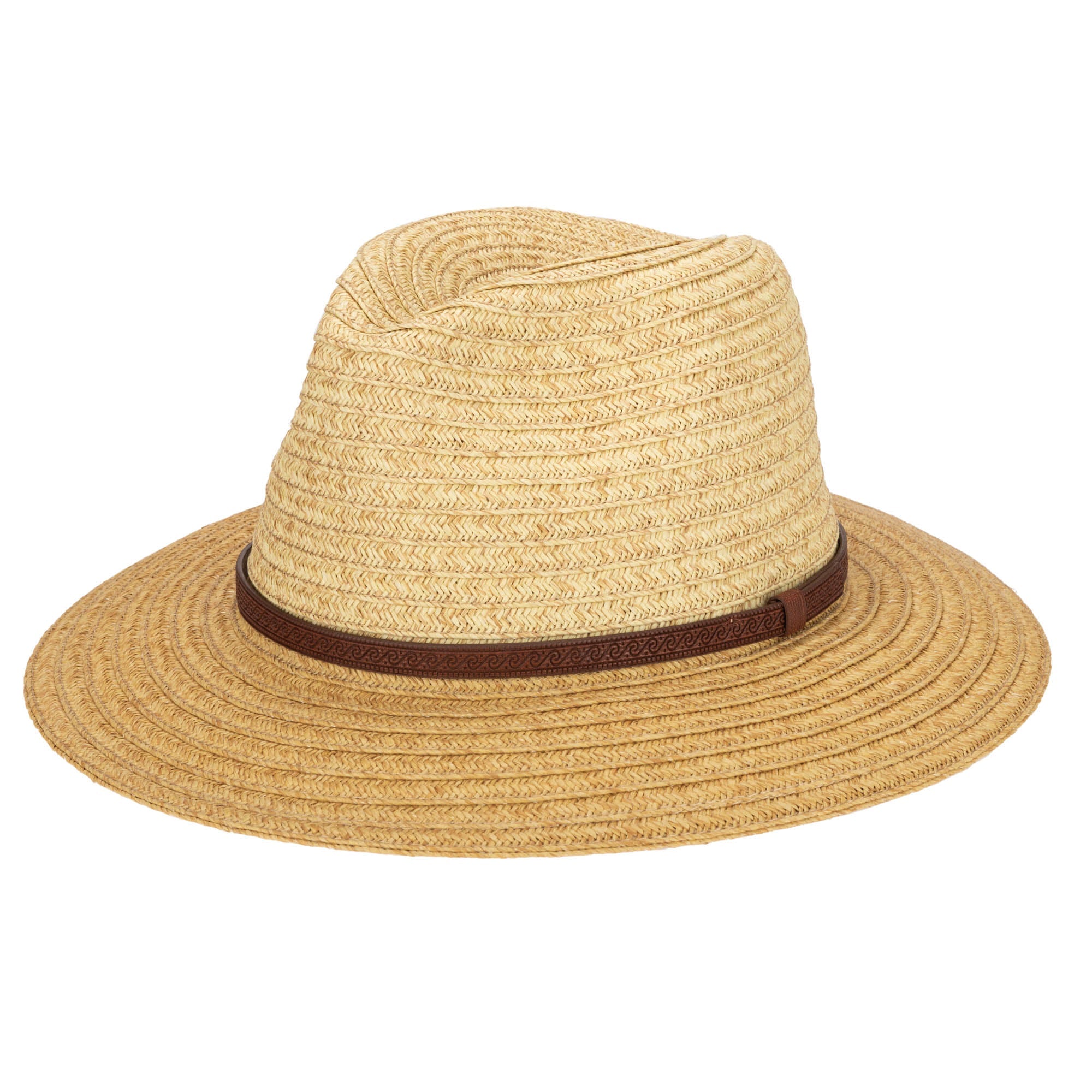 Mens Two Tone Ultrabraid Fedora – San Diego Hat Company